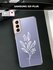 Чехол на Samsung Galaxy S21 + / Самсунг Галакси S21 Плюс с принтом "Ветка с лист...