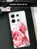 Чехол на Infinix Note 30 4G / Инфиникс Нот 30 4G с принтом "Пионы на белом"