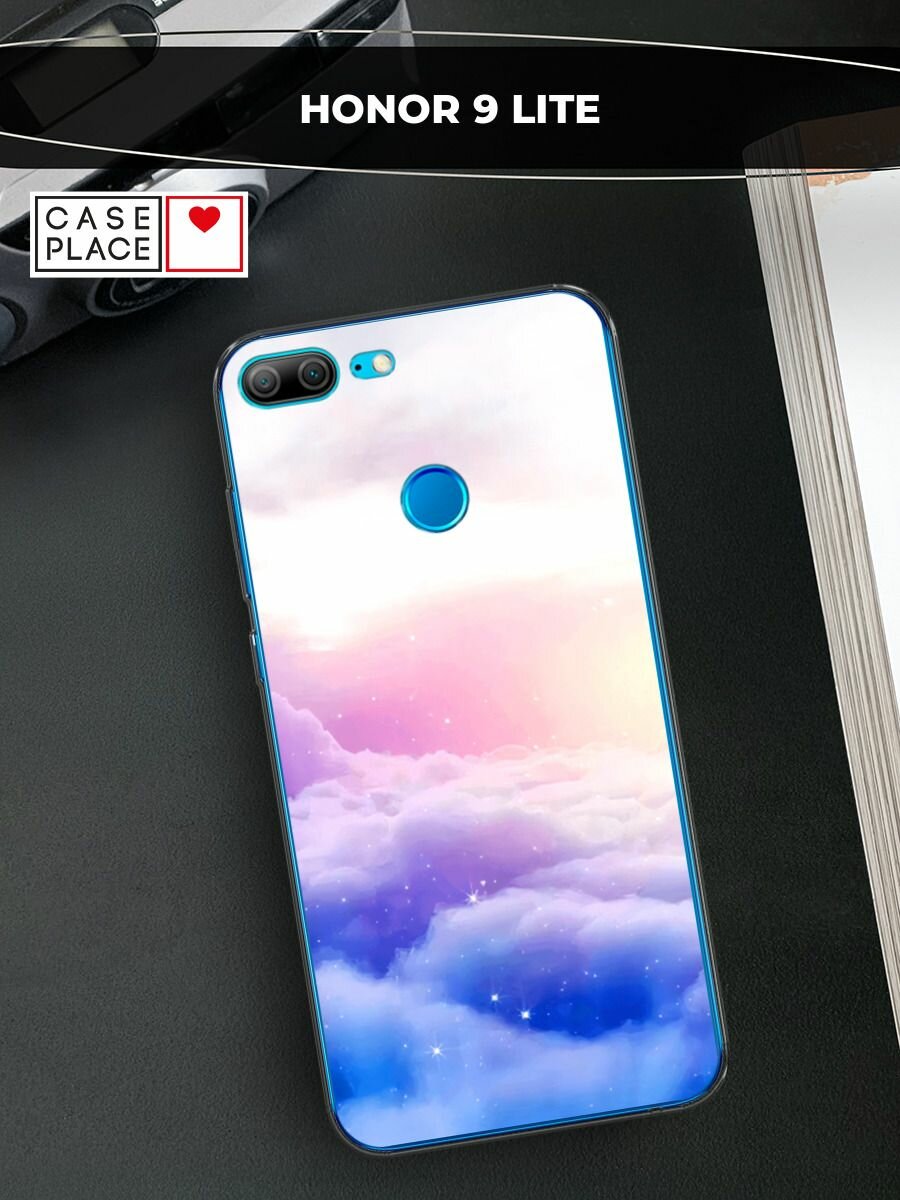 Силиконовый чехол на Honor 9 Lite / Хонор 9 Лайт с принтом "Небеса"