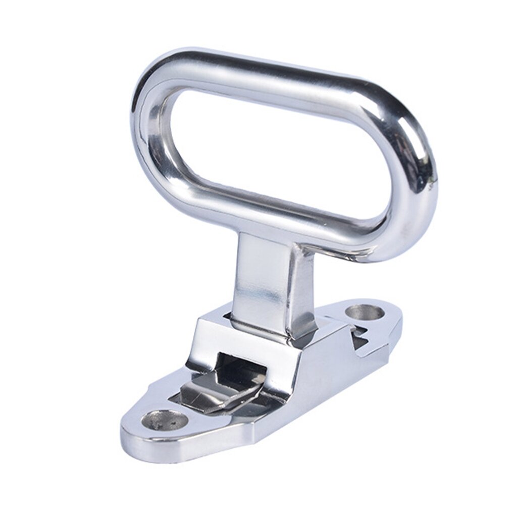 Heavy Duty 304 Stainless Steel Folding Mast Step with for Boats, Yacht, Car, Truck Safe Foot Pedal