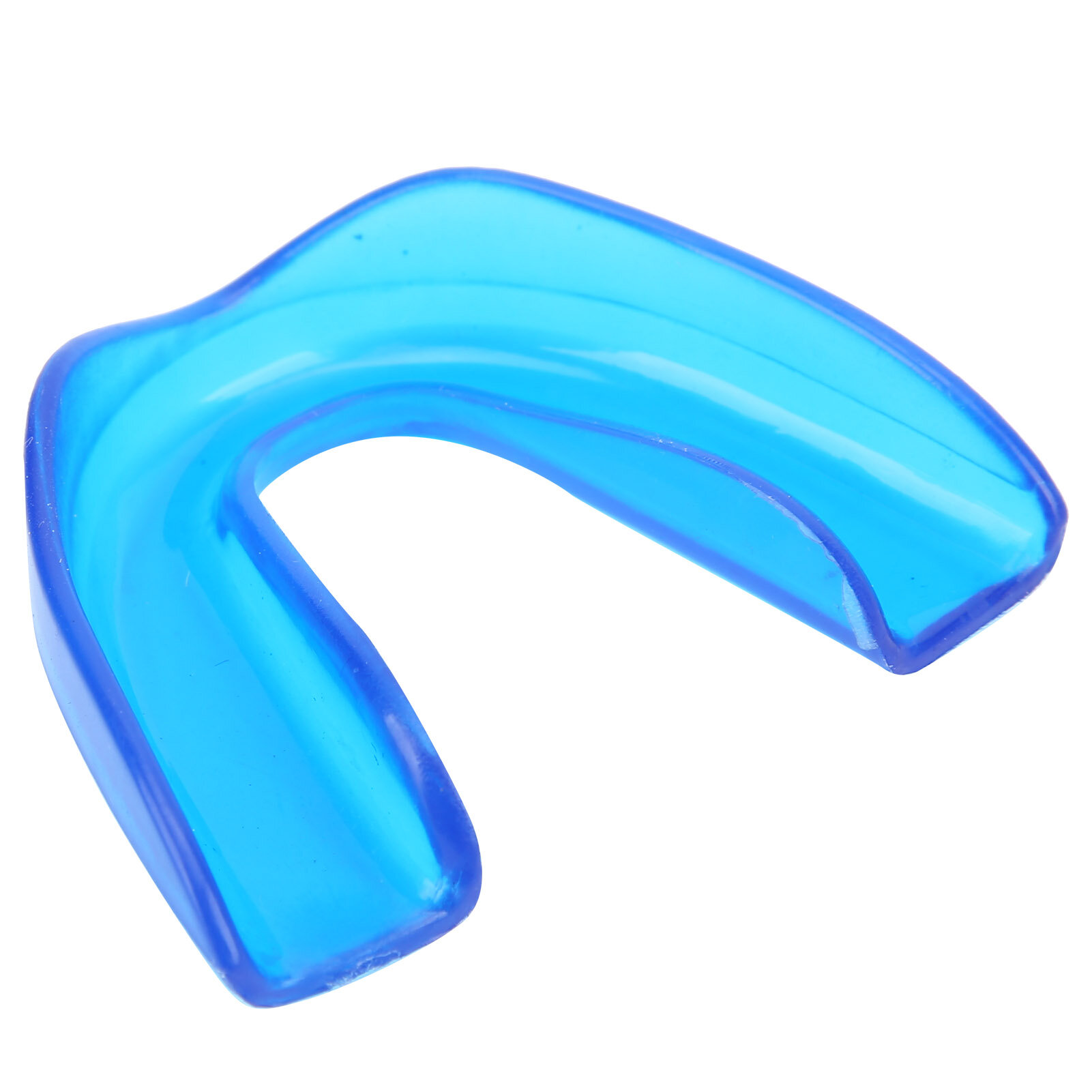 Спортивная спортивная капа, мягкая силиконовая защита зубов для бокса/баскетбола, синяя