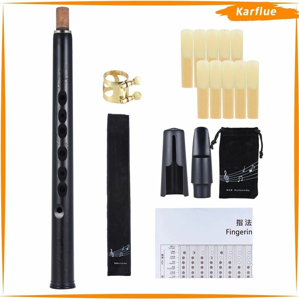 Пластиковый саксофон Bb, прочный и красивый, для музыкантов и студентов