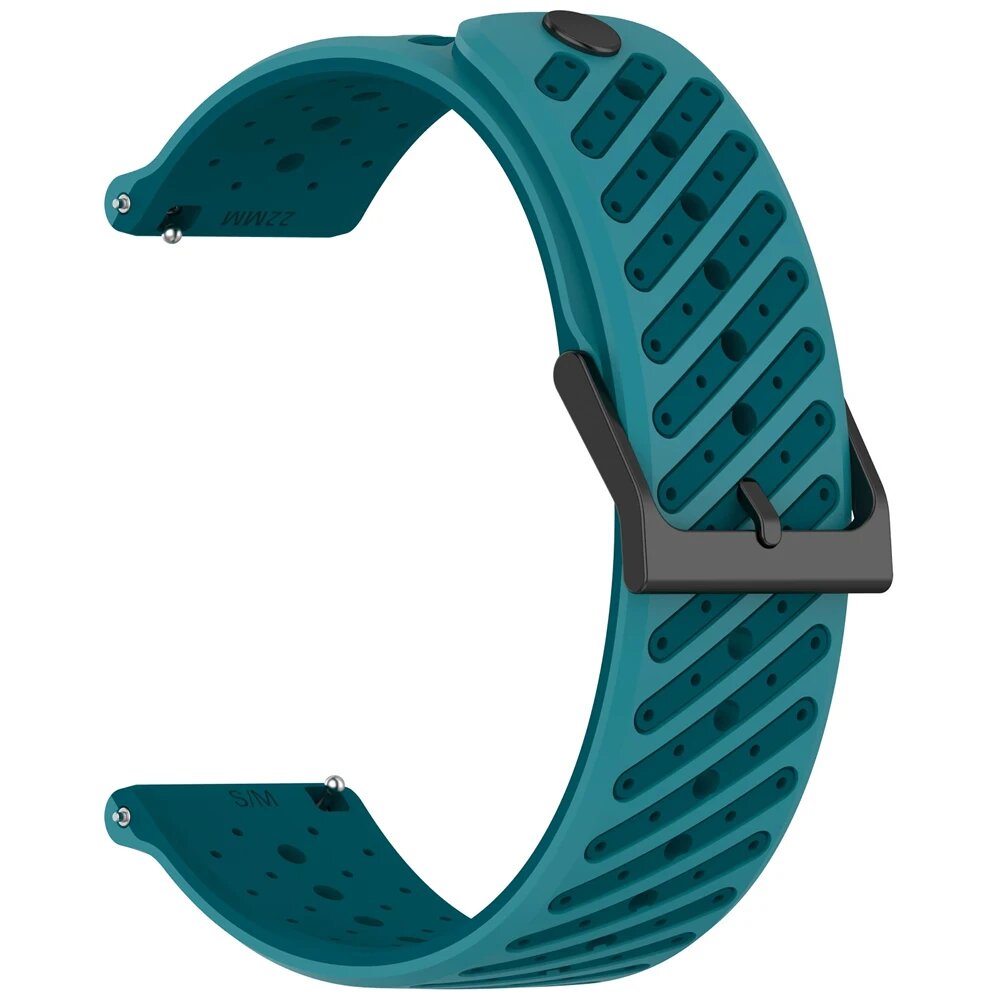 Силиконовый ремешок Blue 22 мм для Suunto Race 2