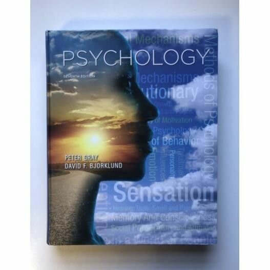 /Psychology 7th Peter O. Gray . /бумажная книга