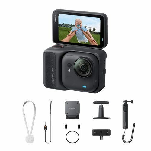 Экшн-камера Insta360 GO Ultra Creator Bundle (Black)