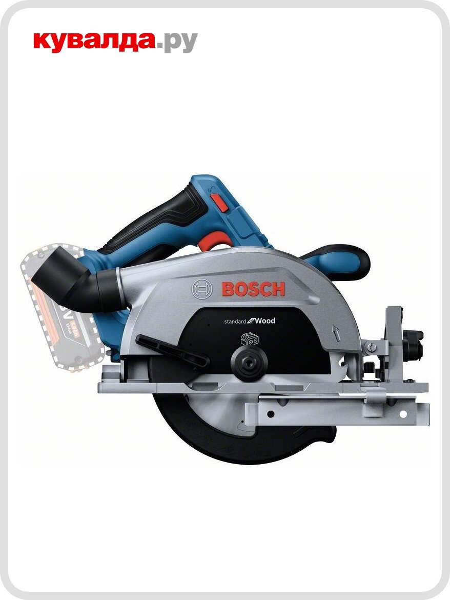 Пила циркулярная аккумуляторная BOSCH GKS 185-LI без АКБ и ЗУ