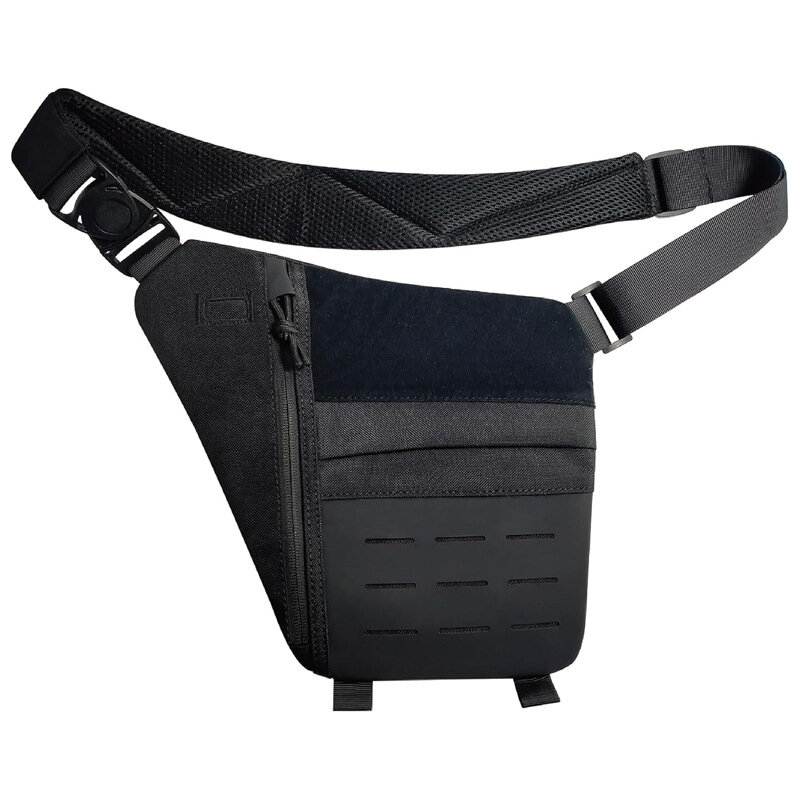 Тактическая сумка через плечо из оксфордской ткани, антикражная сумка для скрытого ношения оружия, мужская облегающая сумка через плечо, тактическая кобура для оружия, невидимая сумка для оружия