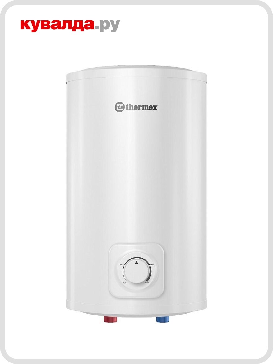 Водонагреватель THERMEX IC 15 O над мойкой