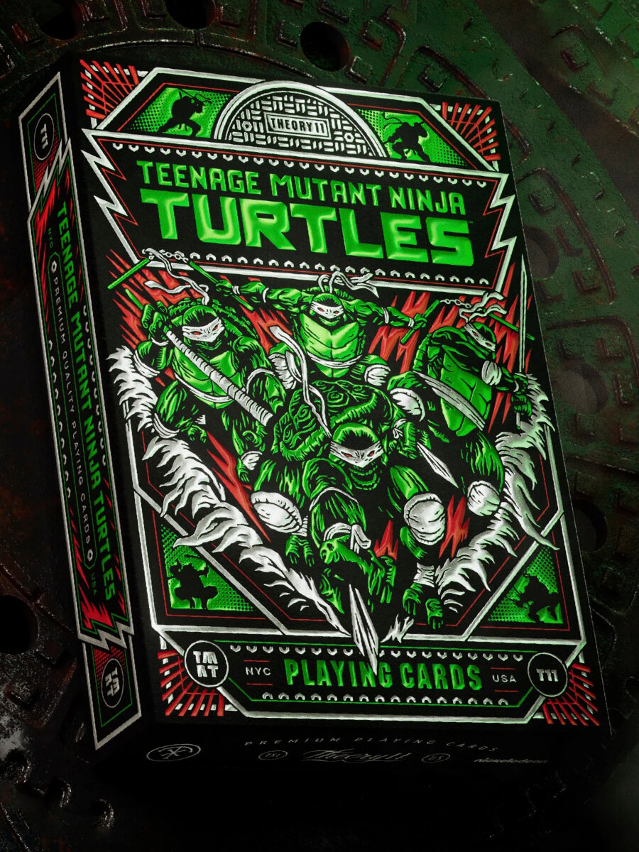 Карты Theory11 Teenage Mutant Ninja Turtles / Черепашки ниндзя