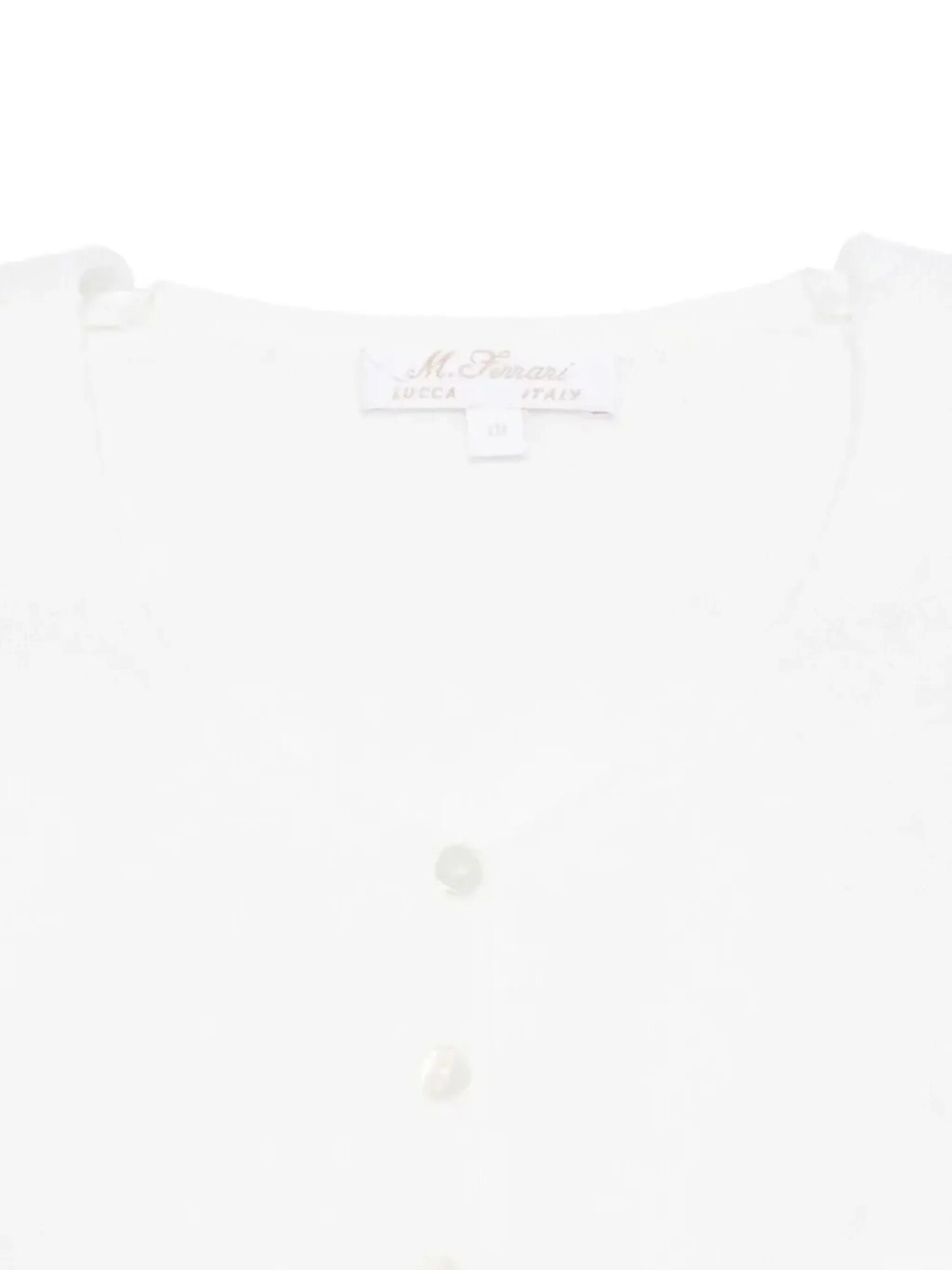 Кардиган Mariella Ferrari Buttoned cardigan, размер 4 года, белый — фото 1