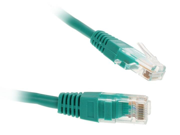 Cablexpert Patch Cord UTP кат.5e, 3м, зелёный