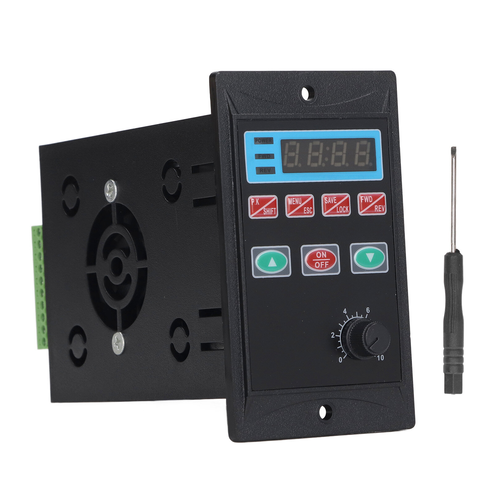 400-ваттный мини-частотный преобразователь (инвертор) для электродвигателя, однофазный вход (1PH), трехфазный выход (3PH) с регулировкой скорости от 0 Гц, контроллер скорости для водяного насоса.