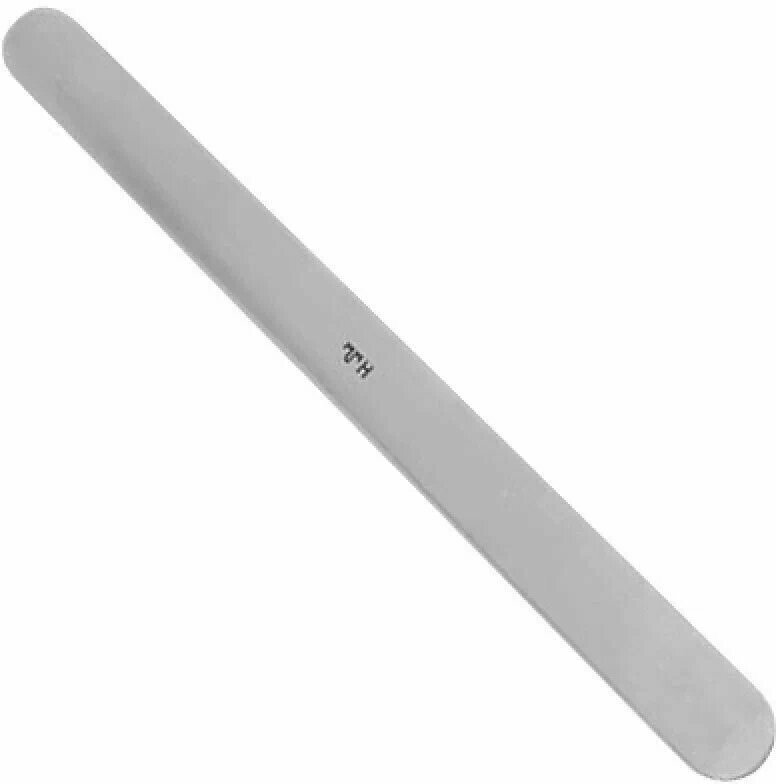 Шпатель двусторонний для оттеснения языка при осмотре глотки прямой длина 180 мм