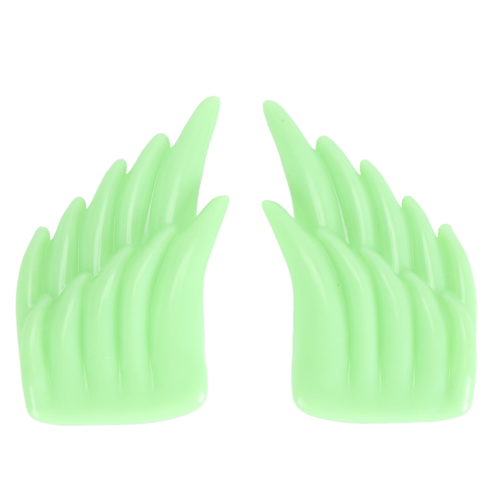3D Wing Shoe Decor Инновационный DIY-аксессуар для обуви Подвеска-крыло для обуви с отверстиями Зеленый
