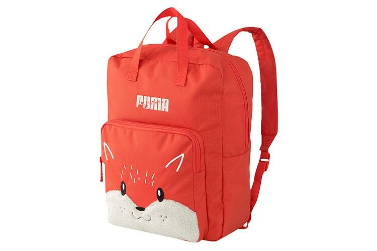 Рюкзак женский PUMA тканевый, красный, 30 л, стильный дизайн