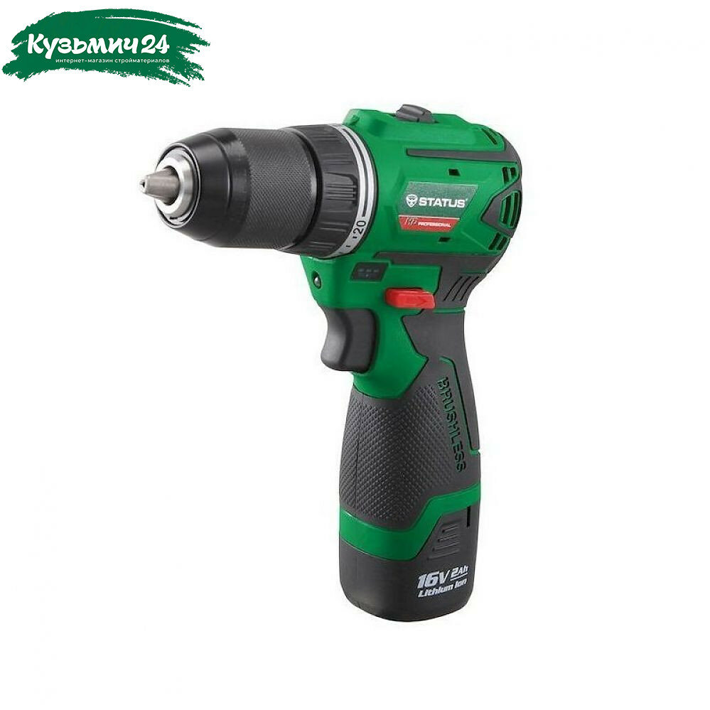 Аккумуляторная дрель-шуруповерт STATUS CBL 16-2 Li, 1 шт.
