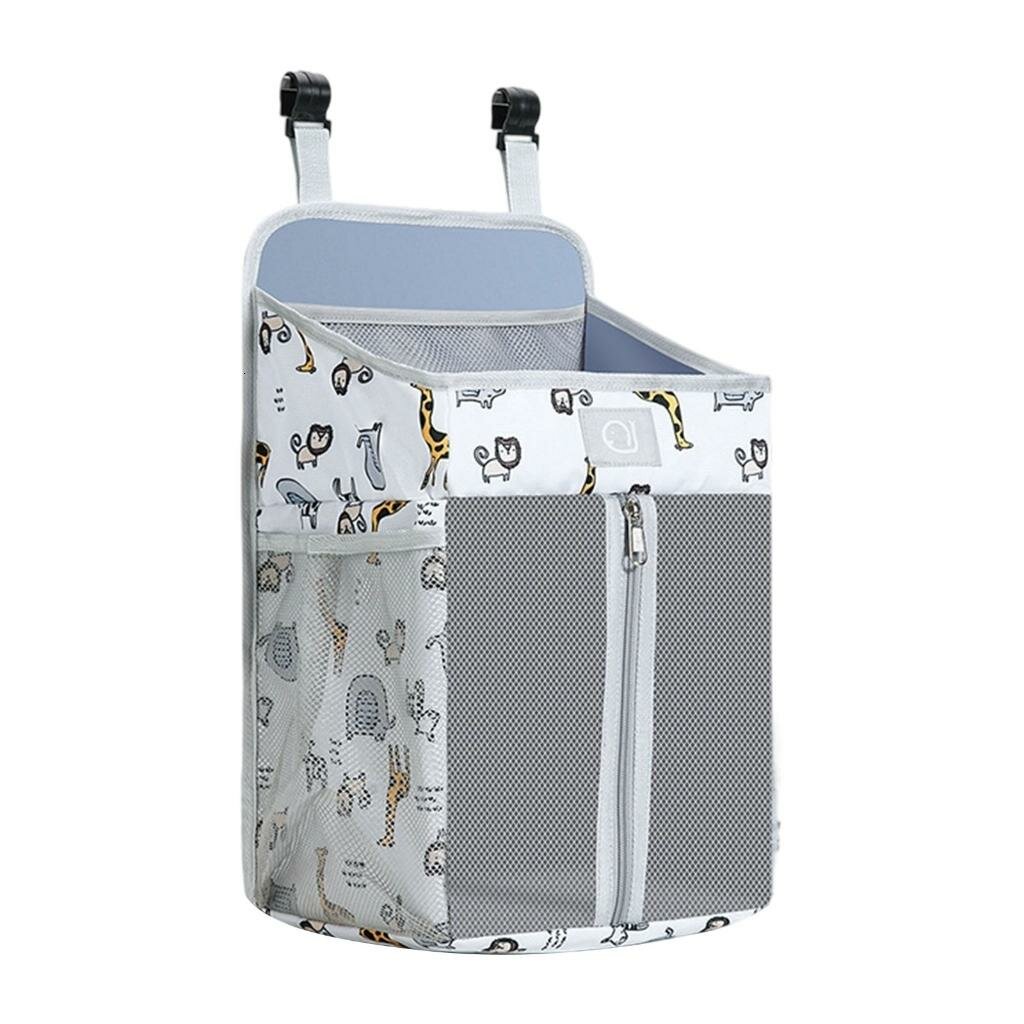 Сумка для хранения детской кроватки, сумка для подвешивания подгузников у кровати, сумка для подвешивания игрушек, детские товары, сумка для хранения вещей матери и ребенка-zoo