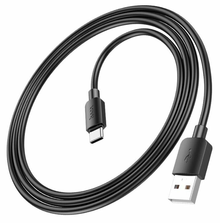 Кабель USB - Type-C HOCO X96 Hyper, 1.0м, 3,0А, 27Вт, черный