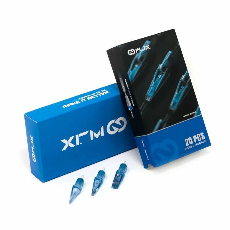 Модули (картриджи) для тату и перманентного макияжа - WJX Magnum Long Taper 1041 M-1 20 шт/уп