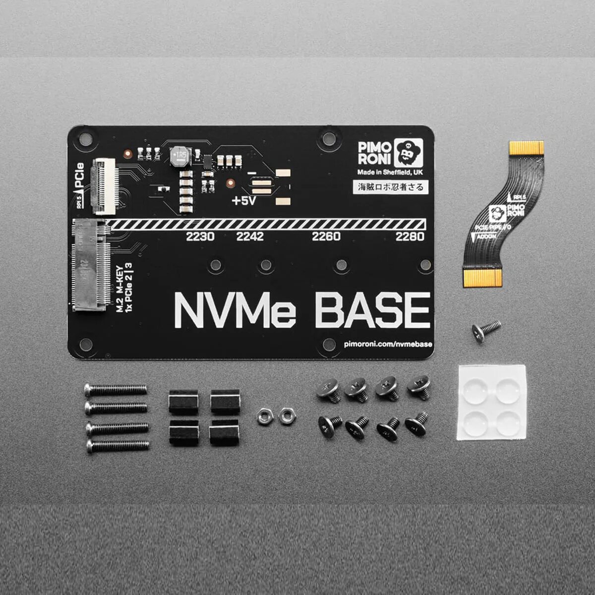 Pimoroni NVMe Base для Raspberry Pi 5