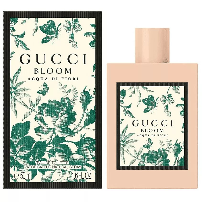 Gucci Bloom Acqua di Fiori 50 мл, Туалетная вода женская