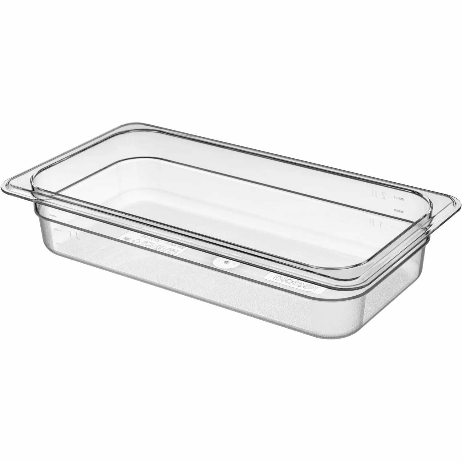 Гастроемкость из поликарбоната 1/3 Н-65 (прозрачный)