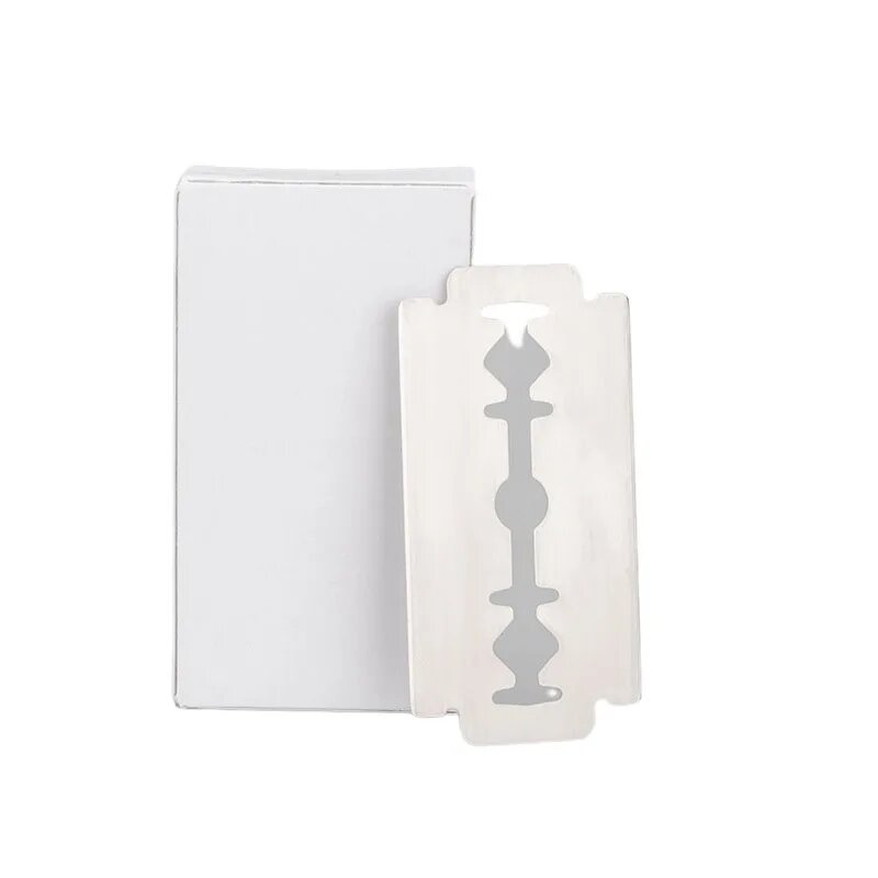 Лезвие для бритья Bssd20 74 из нержавеющей стали с двусторонним утолщенным лезвием 0,13 мм 10 pieces