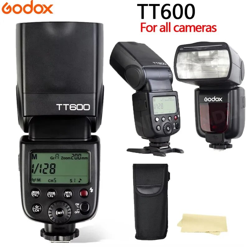 Godox TT600S Вспышка для Canon Nikon Sony Pentax Olympus Fujifilm, for Universal