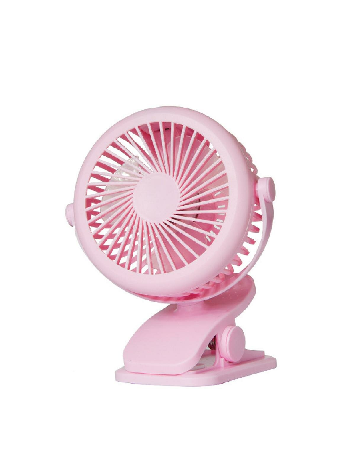360 Adjustable Rechargeable Clip on Fan Desk Personal USB Fan 3 Speed for Baby Stroller Car SUV Home Outdoor Office