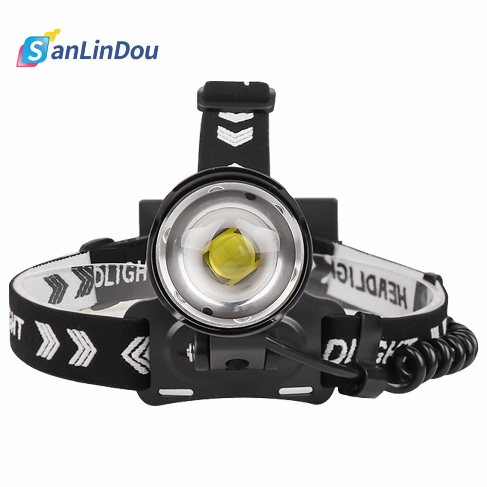 XHP90.2 LED мощные фары 5000lm 3 режим зум фары заряжаемые 18650 зарядное сокровище