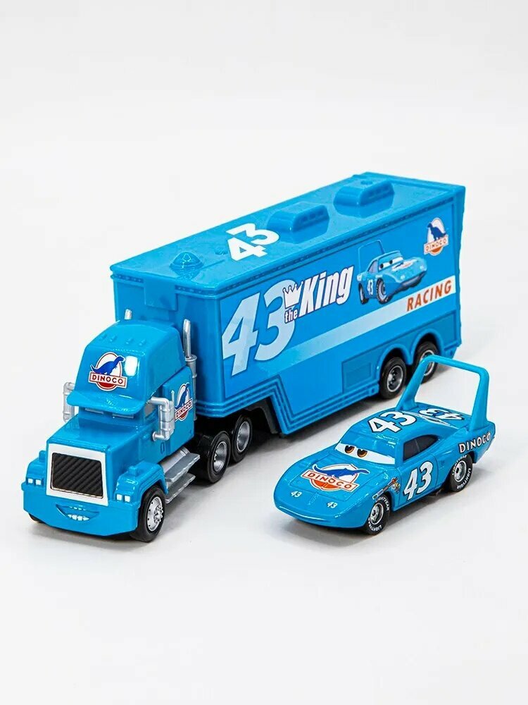 Набор машинок Молния Маквин и грузовик Мак Тачки