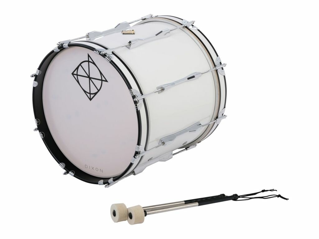 PMZCL4161-WT Маршевый бас-барабан, 16" х 14", Dixon