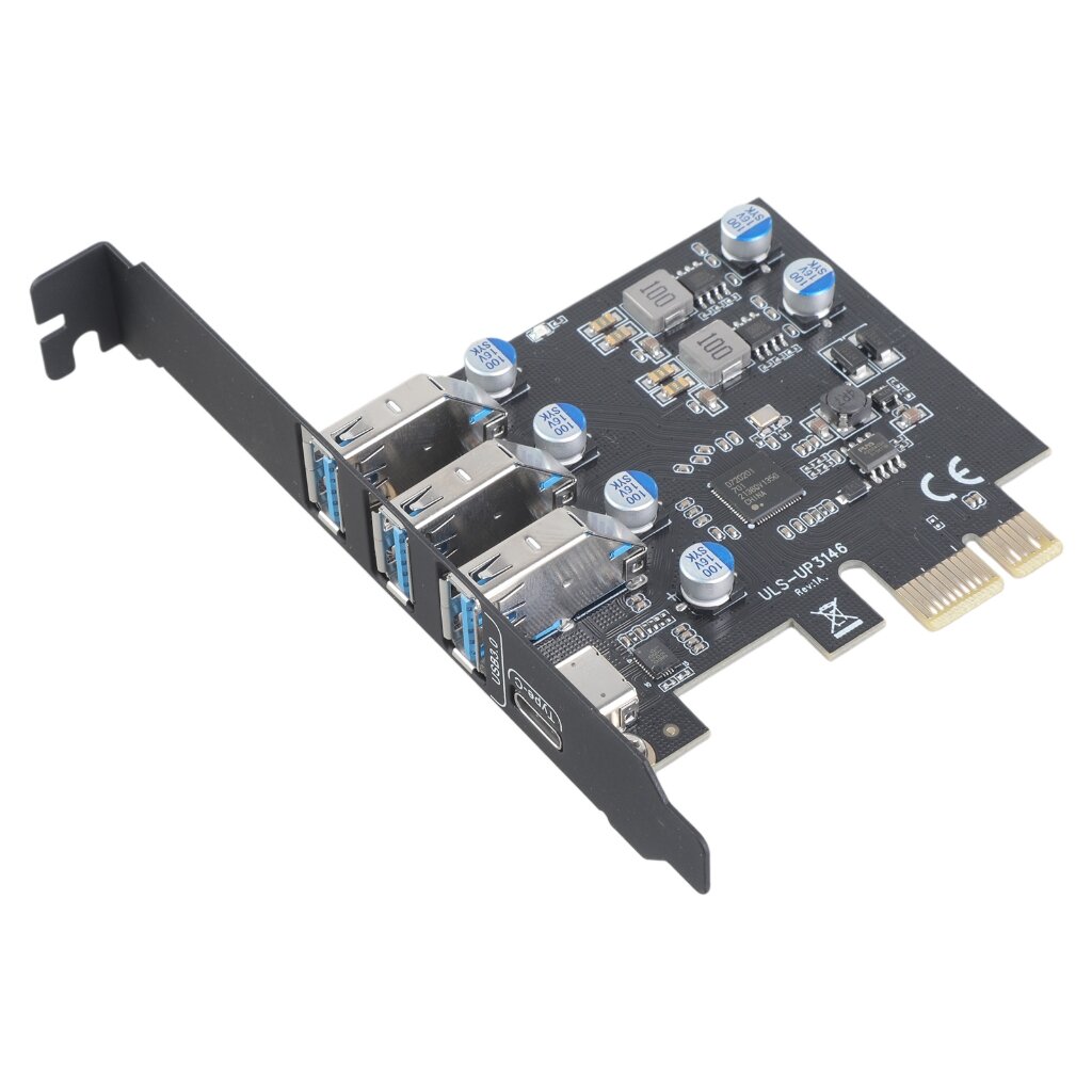 Карта адаптера PCIE к USB3.0 Type C