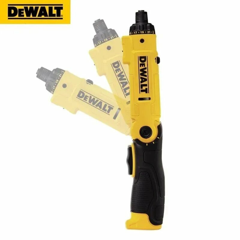 Электрическая отвертка-DEWALT-DCF008-Перезаряжаемая литиевая батарея-складная-