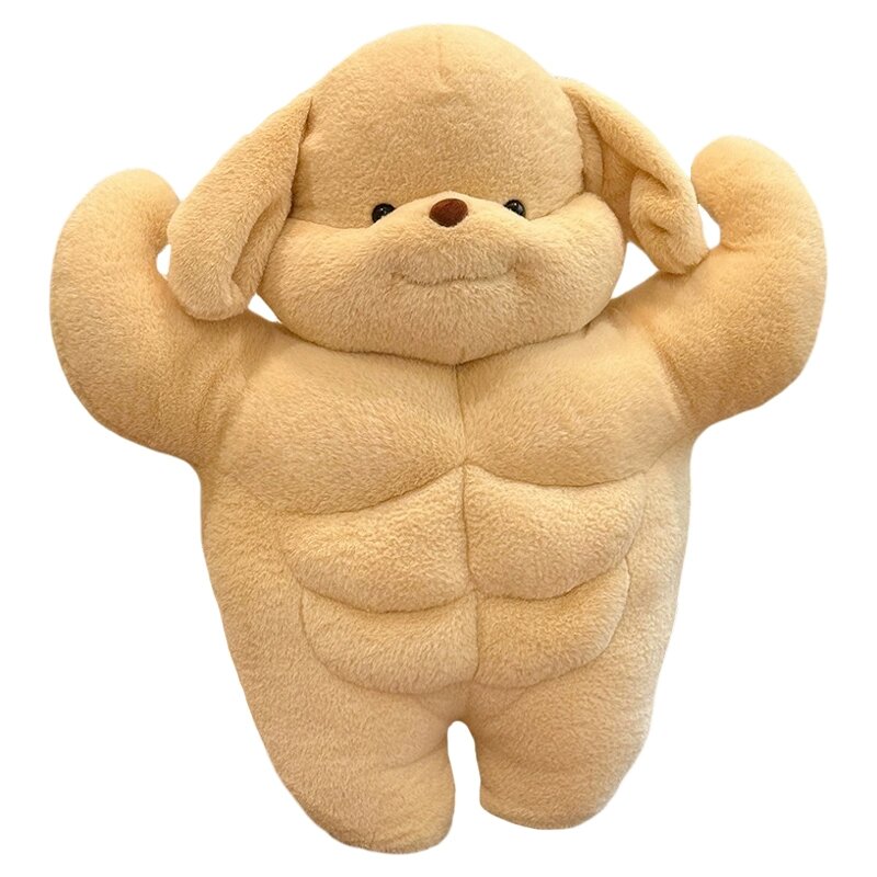 Мягкая и милый подушка-игрушка BIBIG в виде щенка, подарок на день рождения для девочек Милый и уютный подушка-мускул в