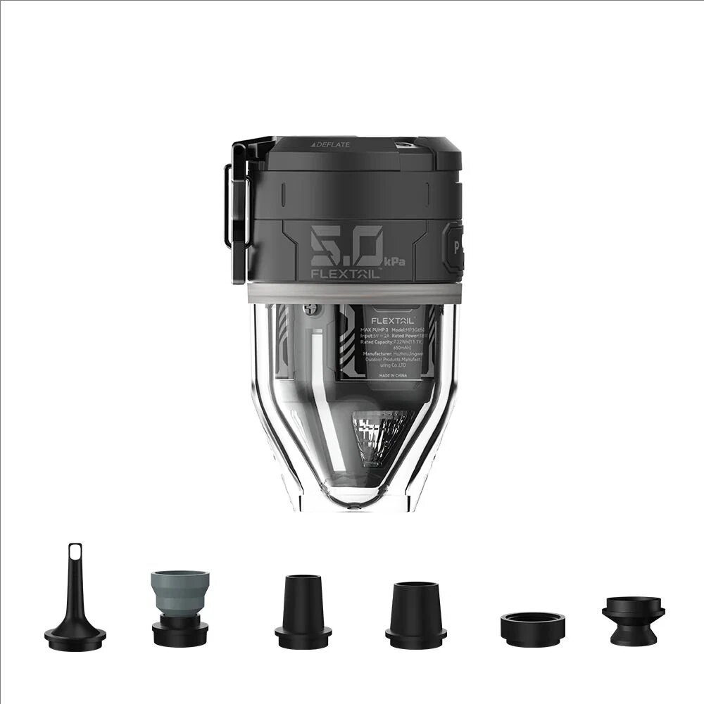 FLEXTAIL MAX PUMP 3 электрический насос для кемпинга Black