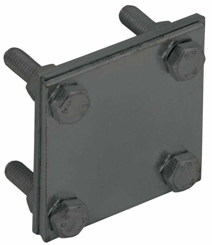 Зажим крестообразный с раздел. полоса-полоса 40мм оцинк. сталь TD IEK ZCC68-13-1-40