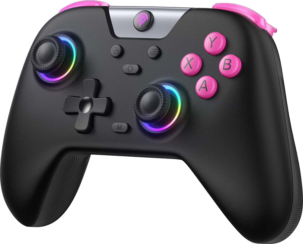 Геймпад EasySMX X05 черно-розовый