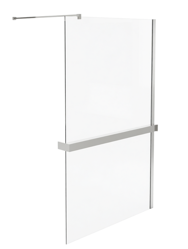 Душевая перегородка Vincea Walk-in HR VSW-1HR100CL 100 см, профиль глянцевый хром, стекло прозрачное