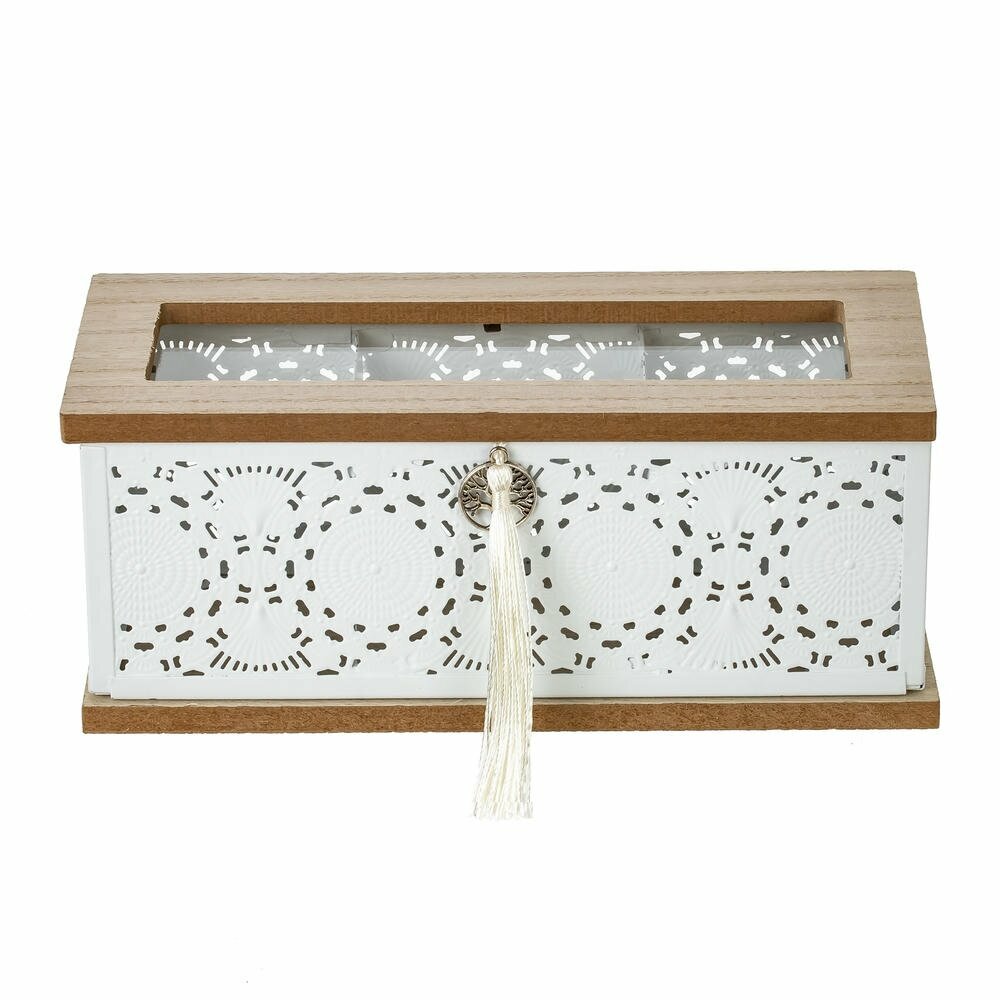 Шкатулка для чайных пакетиков, 22х8,5х9 см KSM-819195