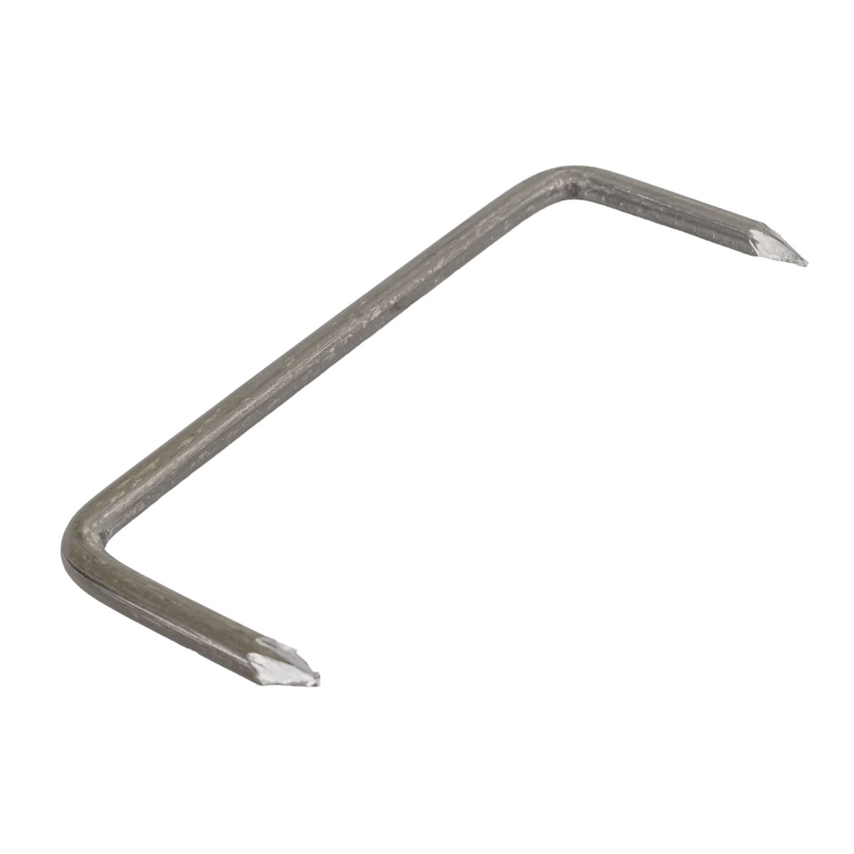 Скоба 6х250 строительная , стальная без покрытия "МастерБолтиков"(5 шт)