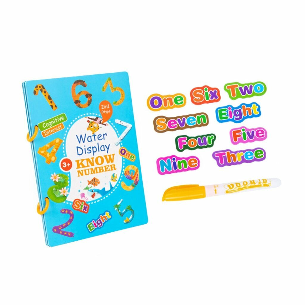 Раскрашивание акварелирующей игрушки с водой раскраски и ручки для детей