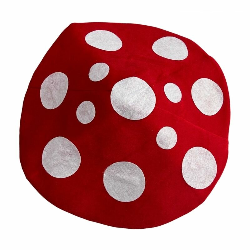 Забавная шляпка гриба с веревочкой