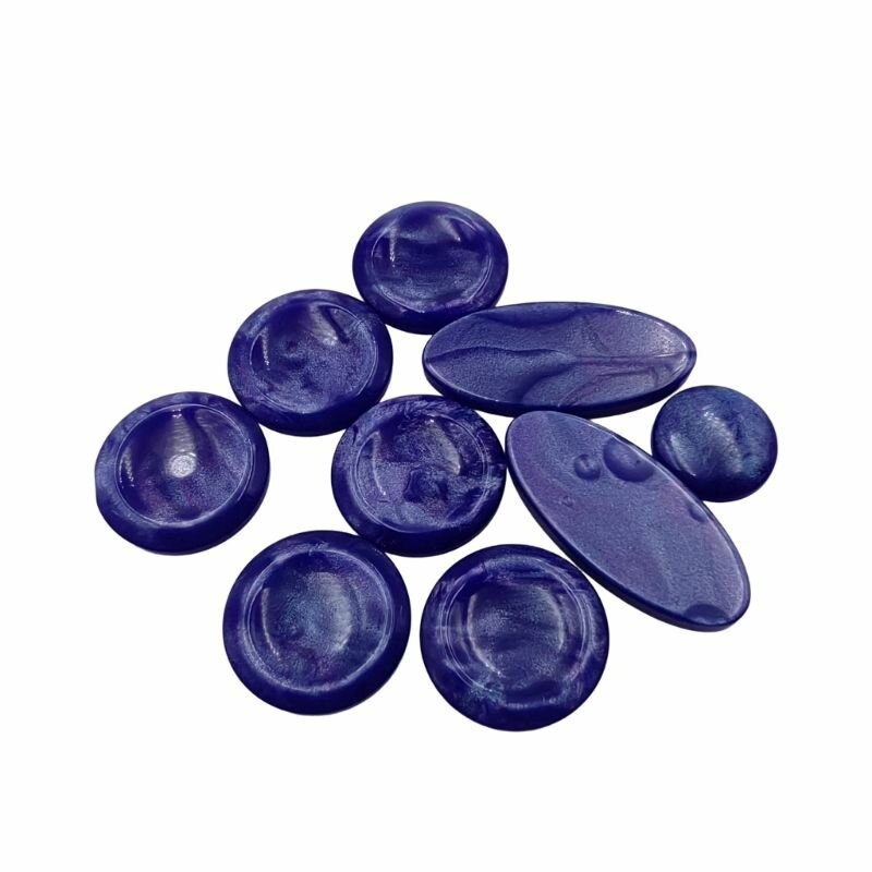 1 набор из 9 накладок для саксофона с пряжкой на пуговицах, аксессуары саксофона-синий жемчуг