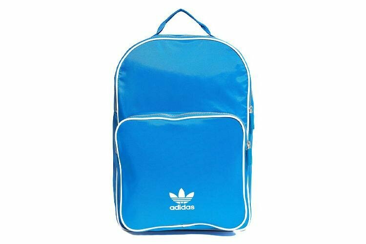Рюкзак унисекс Adidas Regular, синий, нейлоновый, для повседневного использования