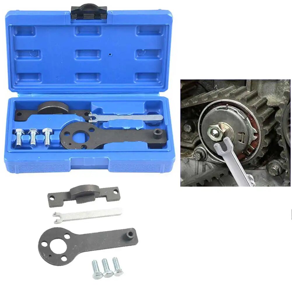 Набор инструментов для ремня ГРМ для Fiat для Punto для Evo 1 1 1 2 1 4 литра, 8-литровые двигатели с фиксаторами двигателя и монтажными пластинами