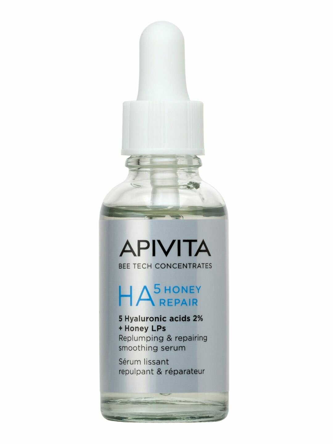 Апивита Увлажняющая восстанавливающая сыворотка с Гиалуроновой кислотой и Медом, 30 мл | APIVITA Serum