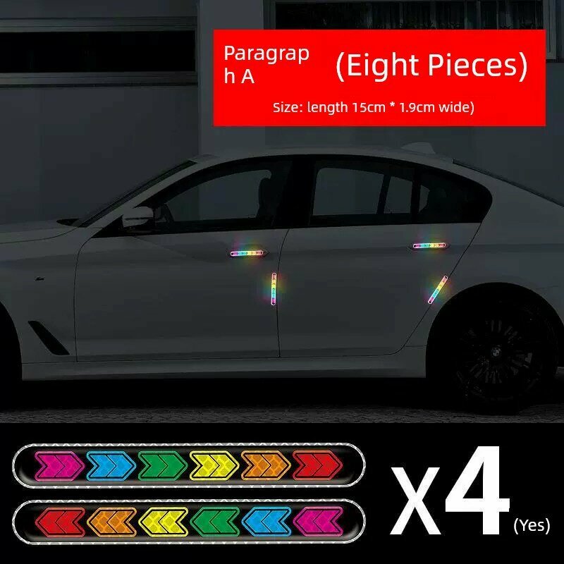 Защитная полоса для зеркала заднего вида, аксессуары для декора автомобиля, защитная полоса от царапин на краю двери,