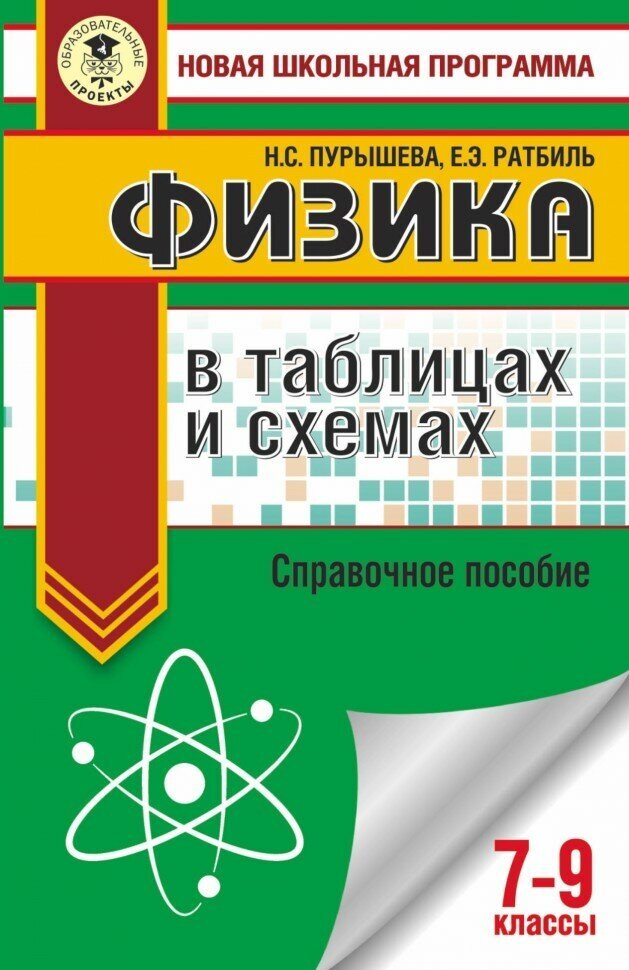 Книги АСТ ОГЭ. Физика в таблицах и схемах для подготовки к ОГЭ