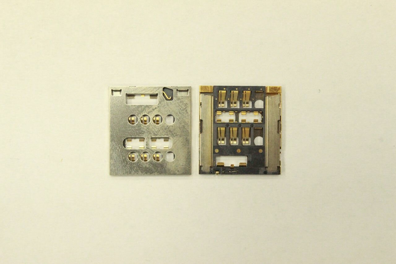 Коннектор SIM-карты (сим), mmc коннектор для SONYst26w/ LT28 Xperia ion (S26)
